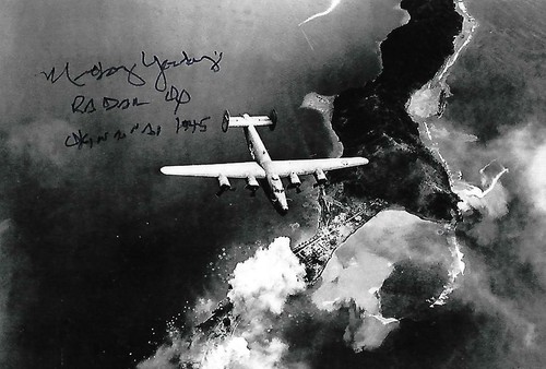 Michael Yonkovig signed Radio Operator A-Bomb Pacific WW II Rare COA ...