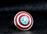 Marvel Captain America Civil War Shield Logo Stainless Steel Ring | eBay