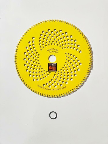 4pk--8"-72t "yellow TALON" RENEGADE BLADE® carbide brush cutter 203mm ...