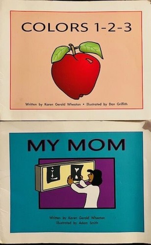 2 Book Set: Breakthrough to Literacy : My Mom & Colors 1-2-3 - Big ...