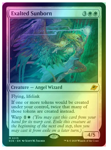 Exalted Sunborn - Foil Edge of Eternities | eBay