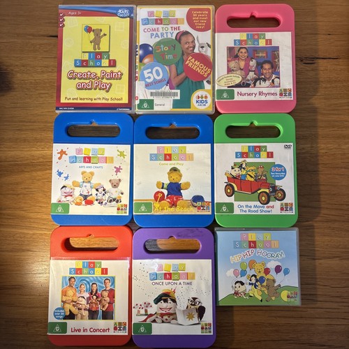 Play School DVD x7, PC GAME & CD - ABC Kids Region 4 - Free Postage | eBay