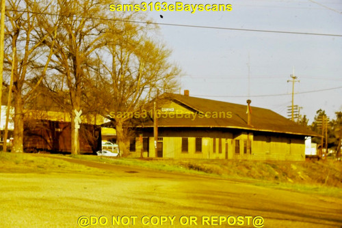 ORIGINAL SLIDE ILLINOIS CENTRAL RR STATION ARCADIA LA 1974 | eBay