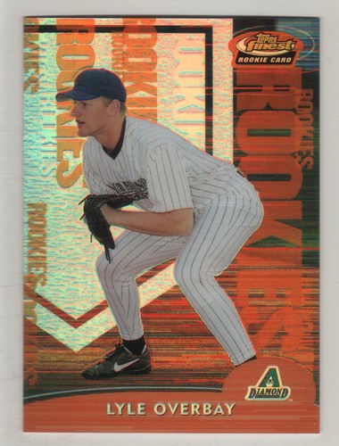 2000 Topps Finest Refractor #251 Lyle Overbay Diamondbacks BV$12 ...
