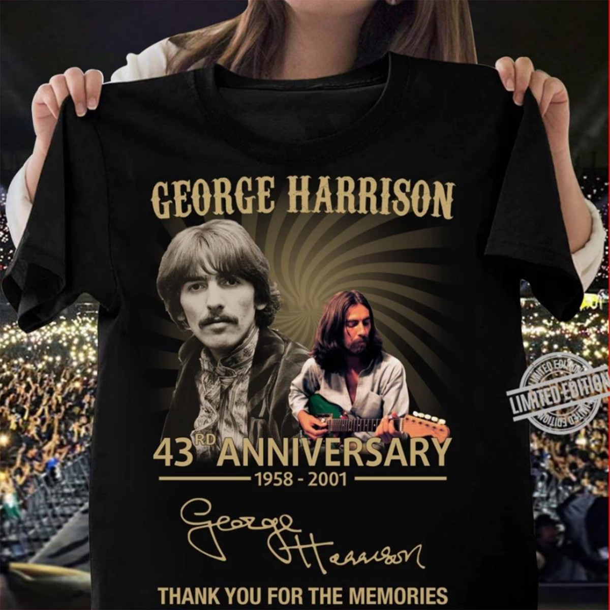 George Harrison Shirt In Men's Vintage T-Shirts for sale | eBay George Harrison Shirt In Men's Vintage T-Shirts for sale | eBay