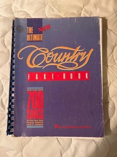 The New Ultimate COUNTRY FAKE BOOK - Hal Leonard - 700 Songs | eBay