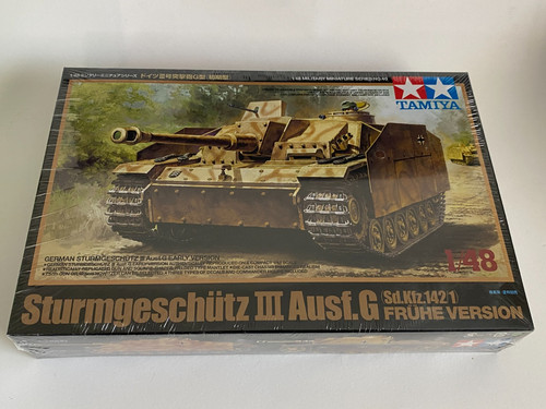 Tamiya 32540 1/48 Model Assault Gun Tank Kit Sturmgeschütz III Ausf.G ...