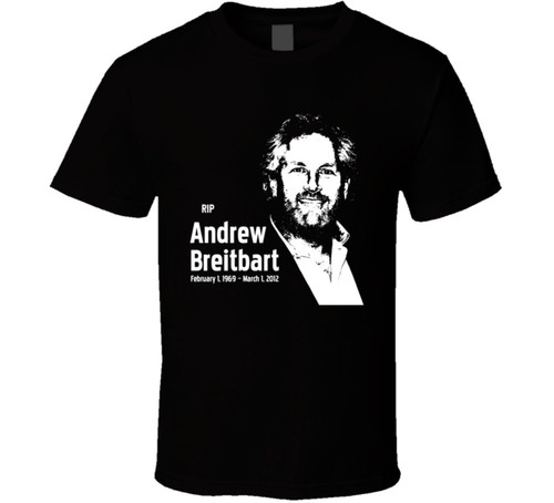 Rip Andrew Breitbart Conservative Talk Political T shirt | eBay