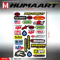 THOR MX Motocross 2018 Die-cut Stickers/Decals 6-pack (Black/White ...