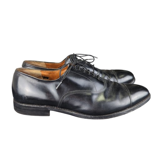 Allen Edmonds Park Avenue Oxford Cap Toe Dress Shoes Black Leather Mens ...