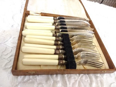 Bone Handled Forks in Collectable Cutlery for sale | eBay