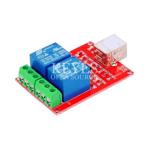 5V USB Relay 2 Channel Programmable Computer Control For Smart Home New ...