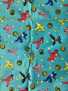 Power Ranger Fabric for sale | eBay