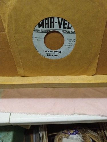 Scarce Indiana Rockabilly 45 - Billy Nix - " Moon Twist " on Mar-Vel | eBay