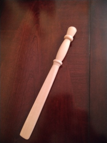 Hand Turned Spurtle Traditional Scottish Porridge Oatmeal Utensil Spoon ...