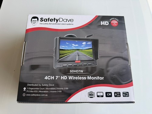 Safety Dave Wireless Monitor and 92 degree Canera | eBay Australia