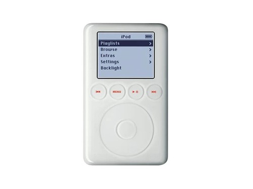 Apple iPod Classic 3rd Generation 20GB White (A1040) w/ New Battery ...