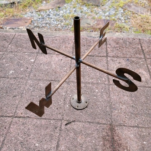 Antique Copper Directional Weathervane Base | eBay