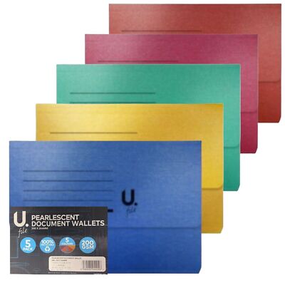 Cardboard Office Document Wallets for sale | eBay UK