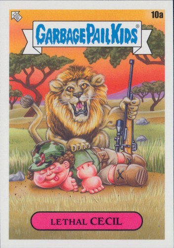 Lethal Cecil #10a 2021 Topps Garbage Pail Kids Go on Vacation | eBay