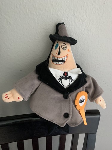 Disney 17" Plush Mayor Rotating Head Nightmare Before Christmas Stuffed ...