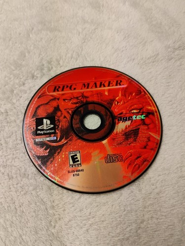 2000 RPG Maker PS1 Video Game Sony PlayStation 1 Loose Disc Only | eBay