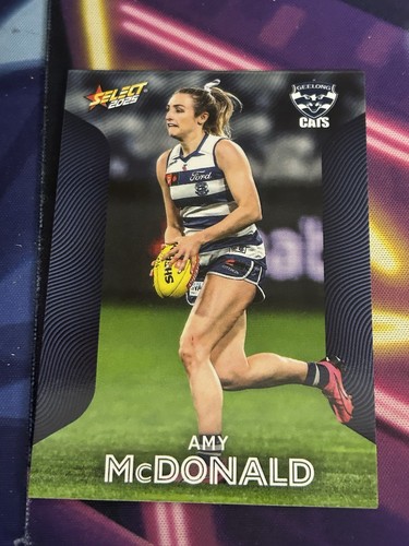 2025 AFL Select Footy Stars Common Card Amy McDonald #211 Geelong (AFL3 ...