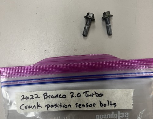 2019-2024 FORD RANGER BRONCO Knock Sensor Bolts 2.0 Turbo | eBay