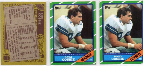 1986 TOPPS FOOTBALL 130 DOUG COSBIE COWBOYS | eBay