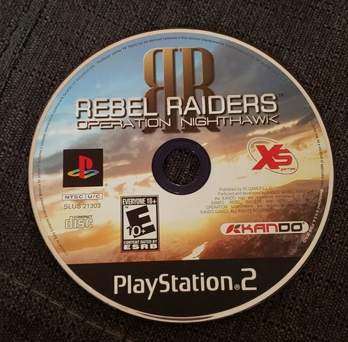 Rebel Raiders Operation Nighthawk Sony PlayStation 2 PS2 Disc Only ...