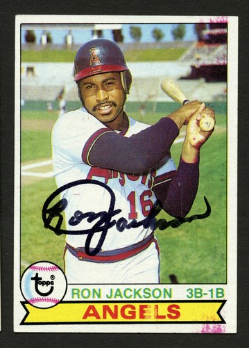 Ron Jackson #339 signed autograph auto 1979 Topps Baseball Trading Card ...