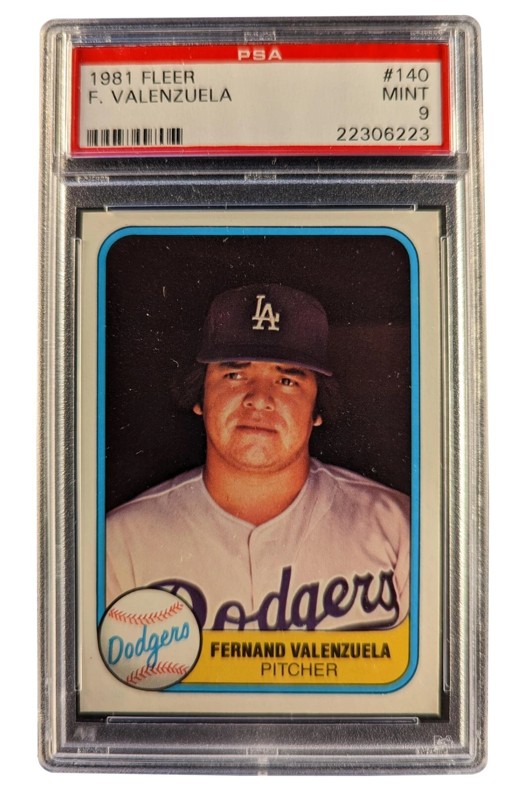 Fernando Valenzuela 1981 Fleer #140 Base Price Guide - Sports Card Investor