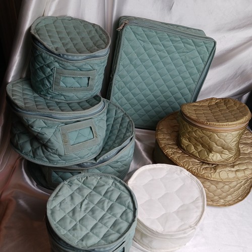 Lot of 8 zippered quilted china storage bags-fair condition | eBay