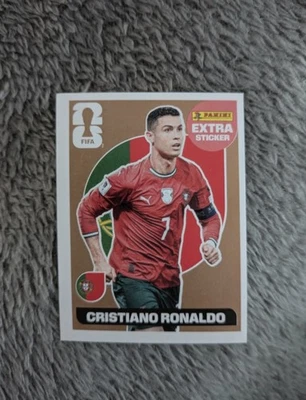 Panini World Cup 2026 -- EXTRA STICKER GOLD -- Cristiano