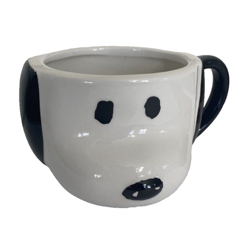 Peanuts Snoopy Sculpted Head Dolomite 2024 Coffee Cup, Mug Preowned No ...