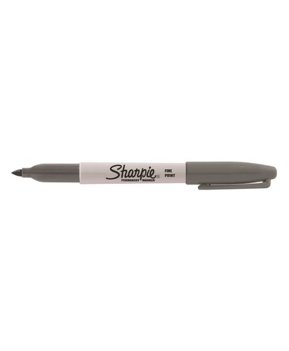 Sharpie Fine Point Permanent Marker Open Stock-dark Matter Gray for ...