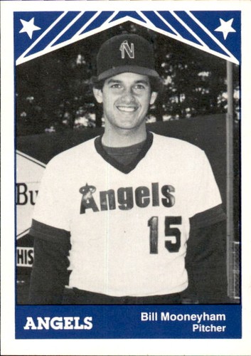 1983 Nashua Angels TCMA #5 Bill Mooneyham Winton California CA NM ...