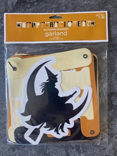 Target 2009 Happy Halloween Autumn Market Garland NIP | eBay