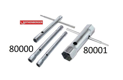 Rothenberger Monoblock Tap Spanner & Tap Backnut Set 4 Pack inc 1/2" 3/ ...