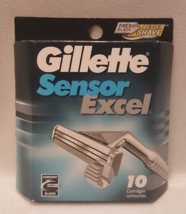 gillette sensor excel razor blades products for sale | eBay