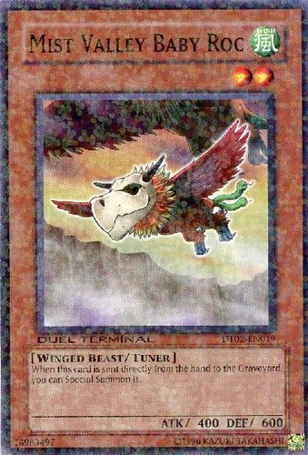 Yugioh! LP Mist Valley Baby Roc - DT02-EN019 - Common - Duel Terminal ...