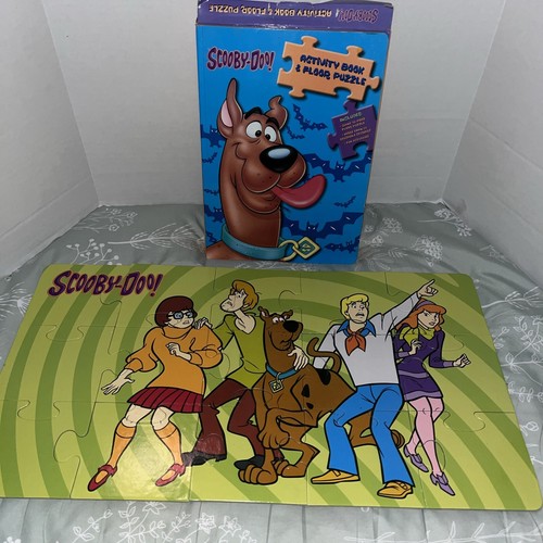 Scooby Doo Activity Book And Floor Puzzle . Board Book ,2006 , Warner ...