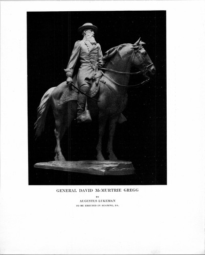 1922 Magazine Page * General David McMurtrie Gregg Augustus Lukeman ...