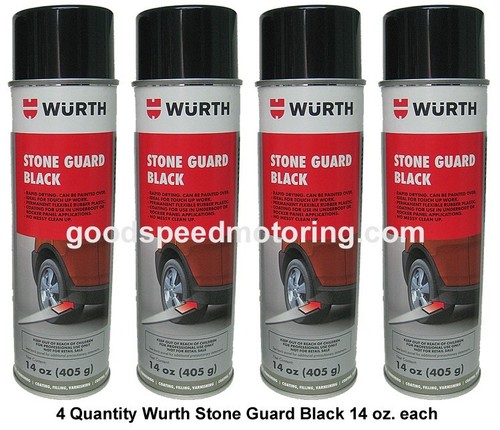 Wurth Stone Guard Spray Aerosol Black - 4 Pack 8890971 | eBay