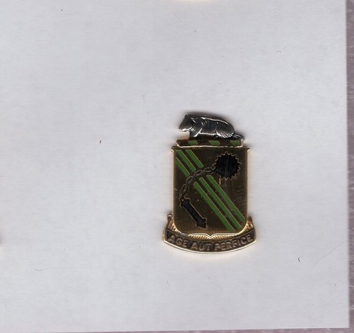 US Army 632nd Armored Regiment Armor Tank crest DUI badge c/b G-23 | eBay
