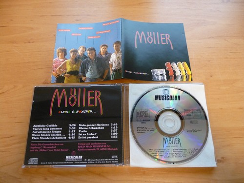 @ CD MOLLER - KLEINE SCHWACHEN / MUSICOLOR 1990 ORG / POP ROCK GERMANY ...