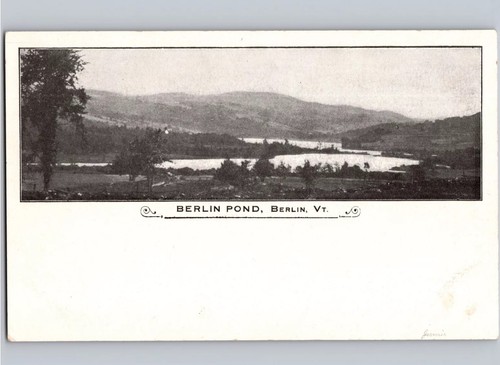 c1905 Berlin Pond Vermont VT Undivided Back UDB Postcard | eBay