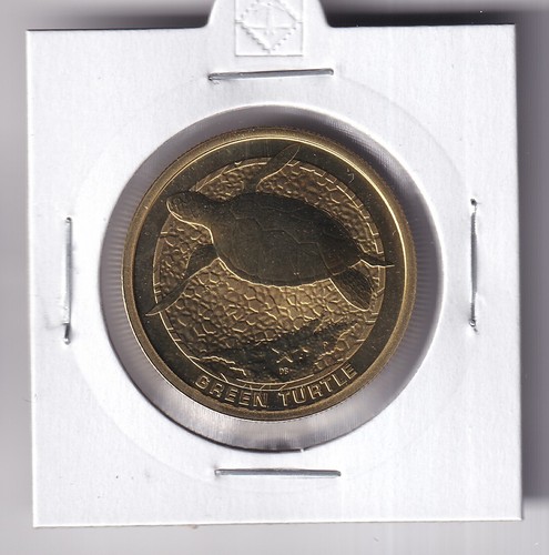AUSTRALIAN: 2008 $1 YOUNG COLLECTORS GREEN TURTLE PERTH MINT COIN #4874 ...
