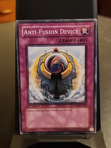Anti-Fusion Device - 1st Edition - Yugioh Trap Card - Vintage | eBay