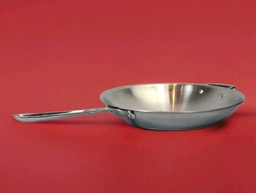 All Clad Copper Core 14 Inch Wok Stir Fry Pan Stainless Large USA No ...